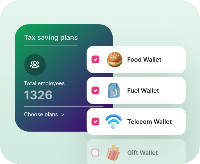 Employee benefits solutions to save taxes - Explore food wallet, fuel ...